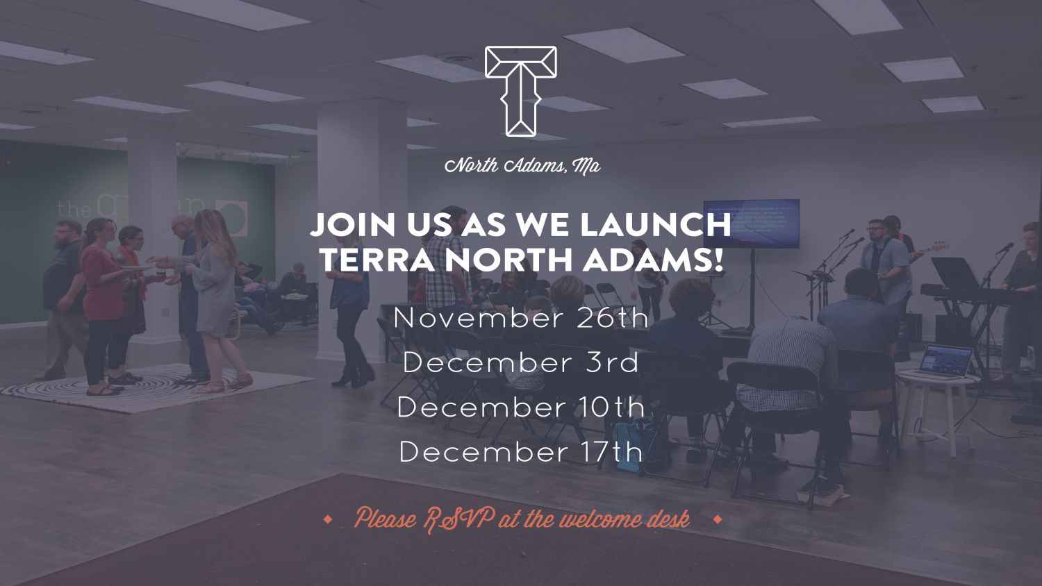 Launch of Terra Nova, North Adams! - Terra Nova Church - Saratoga