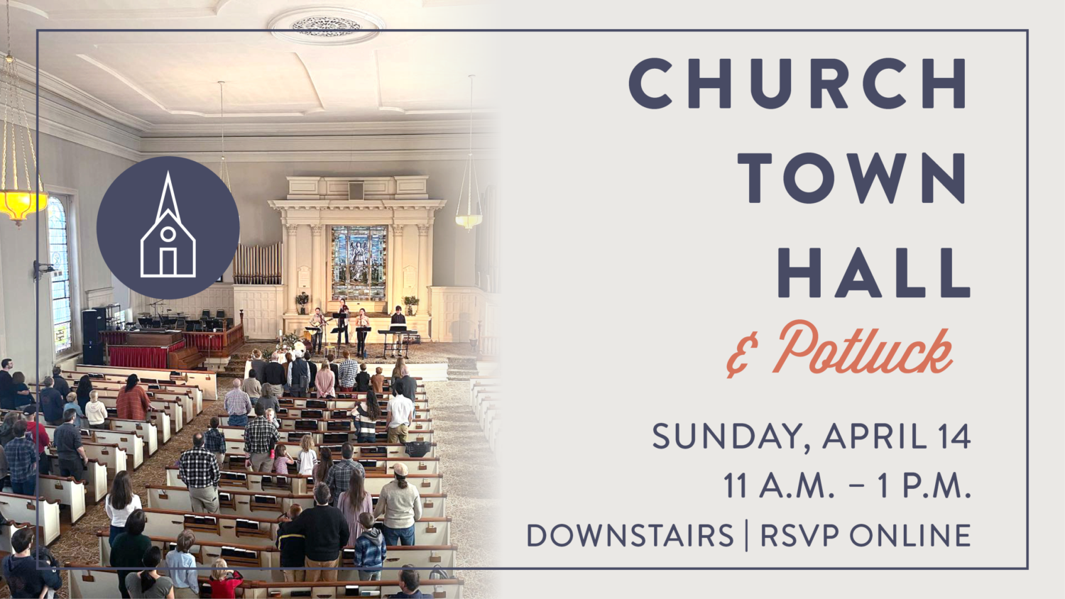 4.14.24 | Annual Church Town Hall + Potluck - Terra Nova Church - Saratoga