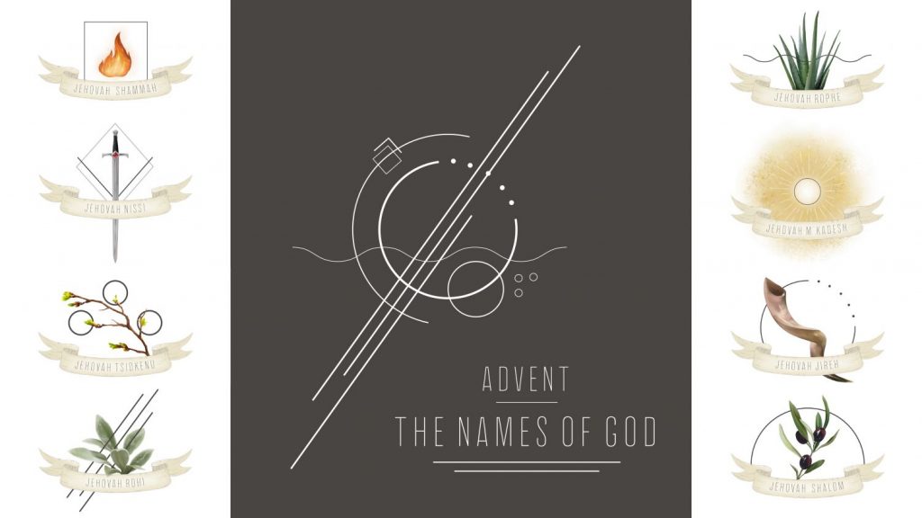 Advent & Names of God Sermon Art - Terra Nova Church - Network